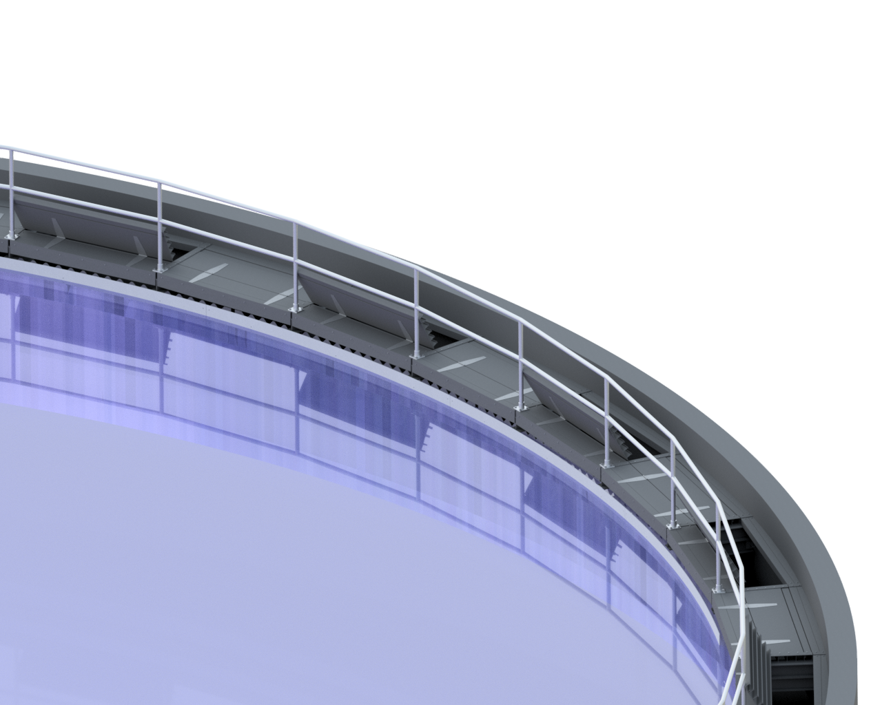 Fiberglass (FRP) Tank & Wastewater Clarifier Products | Creative ...